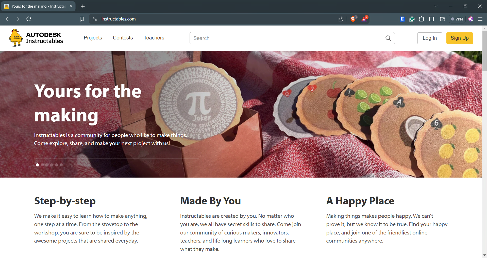 Instructables - Dive into DIY-verse 🛠 – GeekyLab