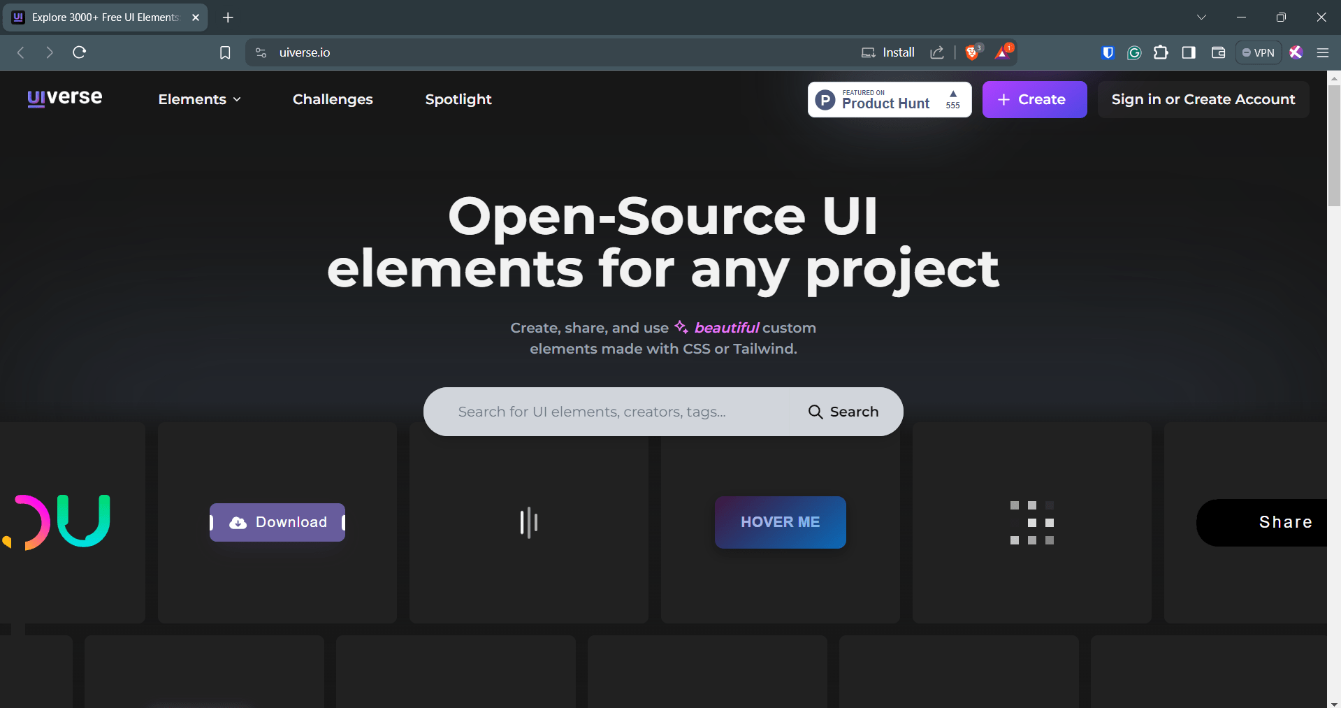 UIverse - Ready-Made UI Designs🎨 – GeekyLab